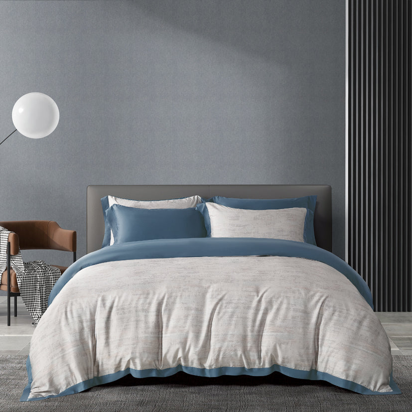 EPITEX HOMME TENCEL PRINTED BYGONE 1600TC BEDSHEET | FITTED SHEET SET ...